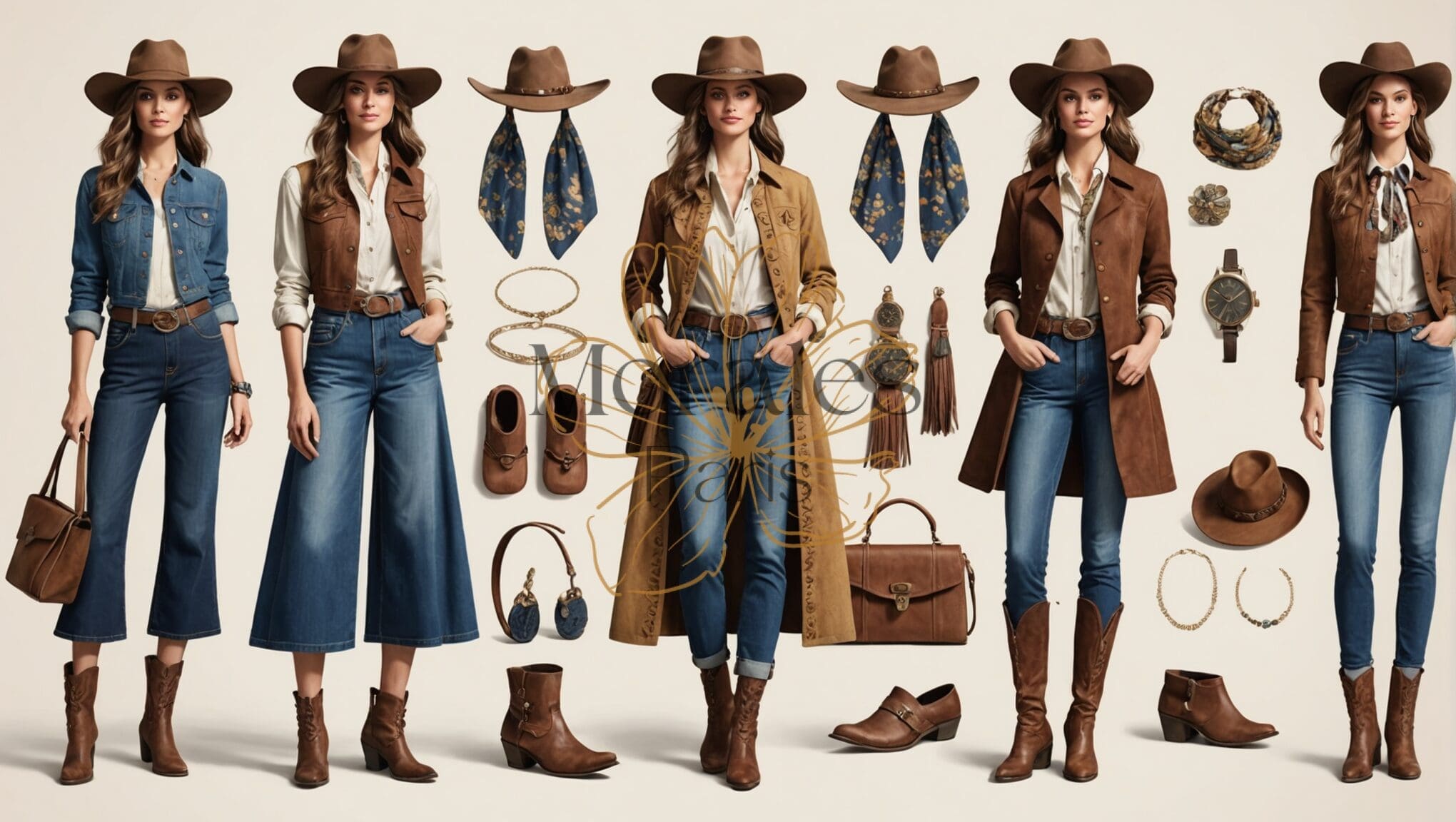 Inspiration folk et western : looks chics pour femme